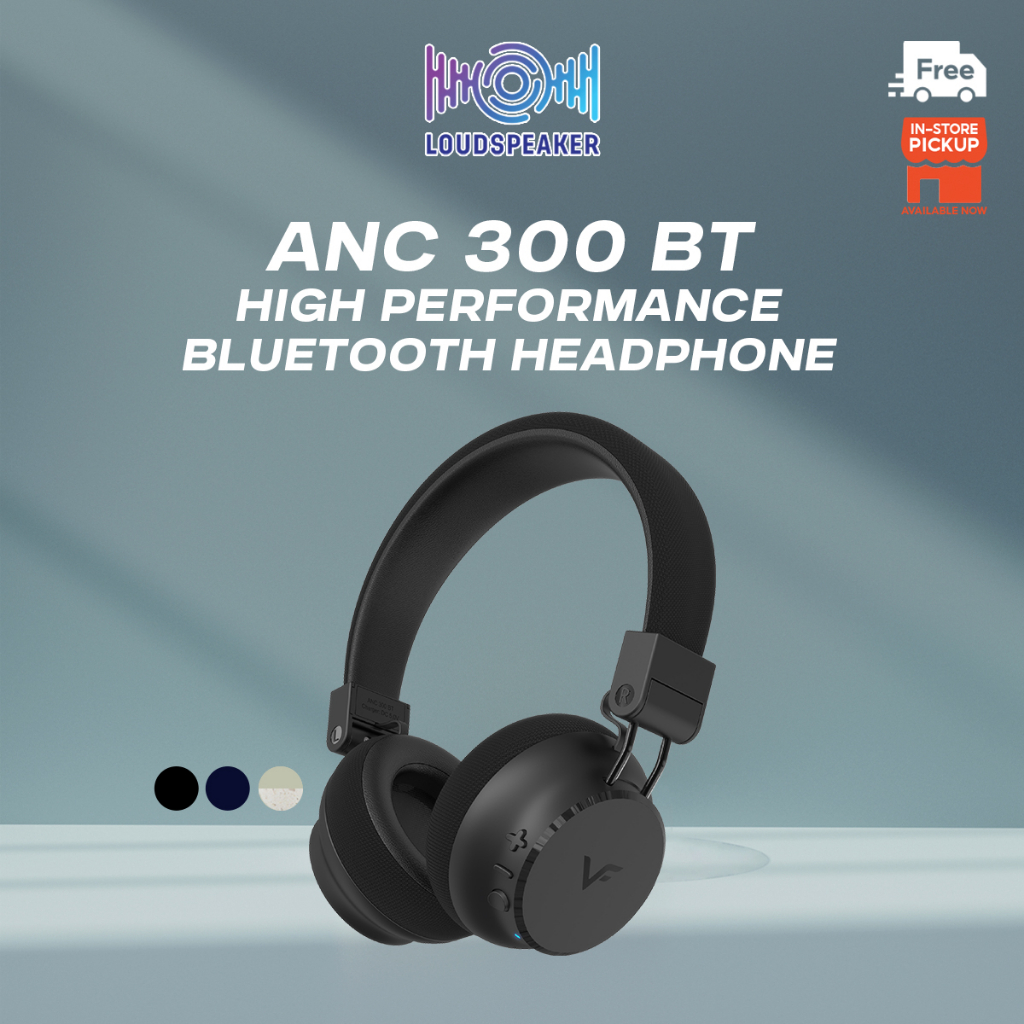 Vinnfier VF ANC 300 BT Active Noise Cancelling Bluetooth Headphone ...