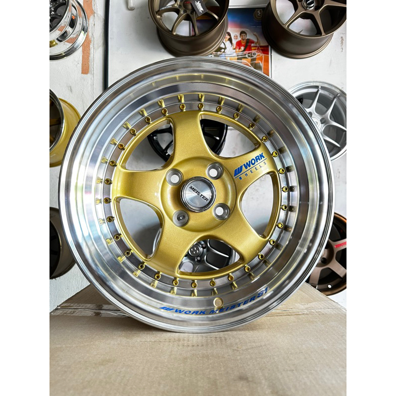 Rim baru Saiz 15 pcd100 Myvi/Viva/Saga/Wira/Honda/Toyota | Shopee Malaysia