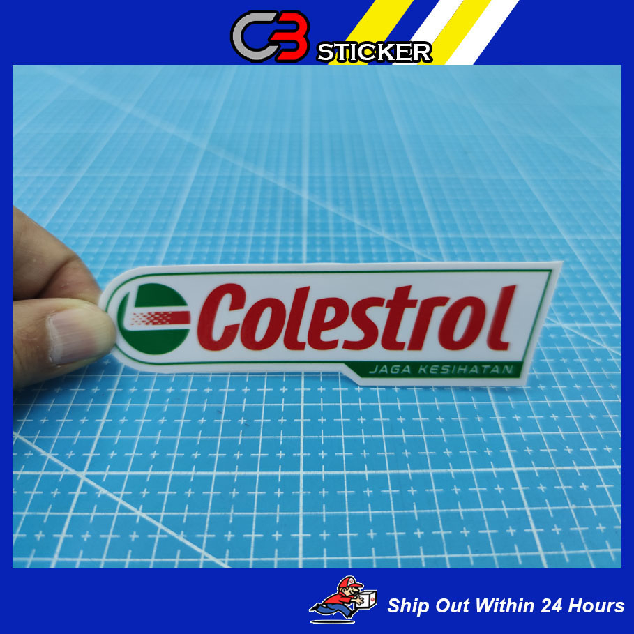 colestrol sticker / m201 | Shopee Malaysia