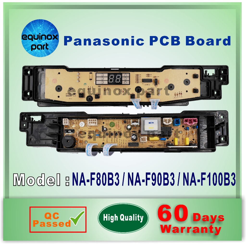 NA-F80B3 / NA-F90B3 / NA-F100B3 PANASONIC WASHING MACHINE PCB BOARD ...