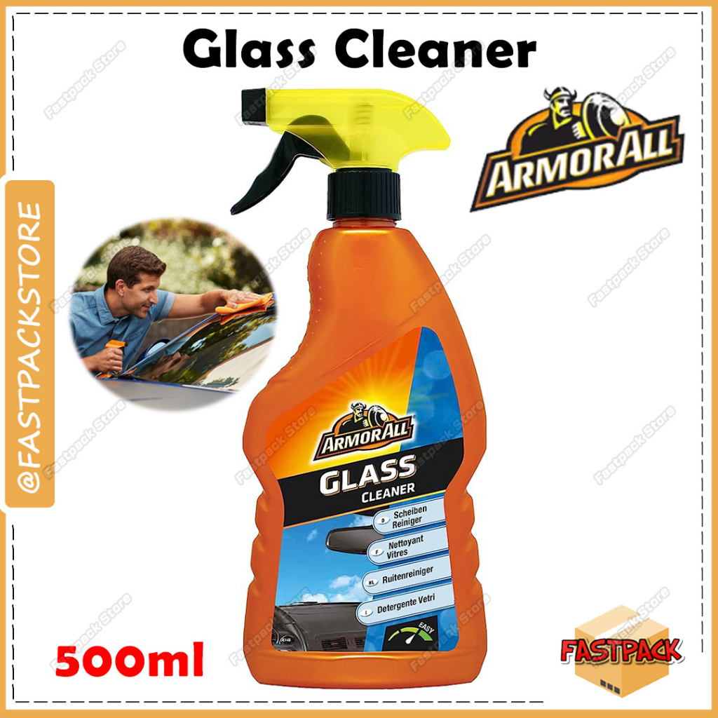 ARMOR ALL Glass Cleaner For Front Mirror Windscreen Clear Vision Remove ...