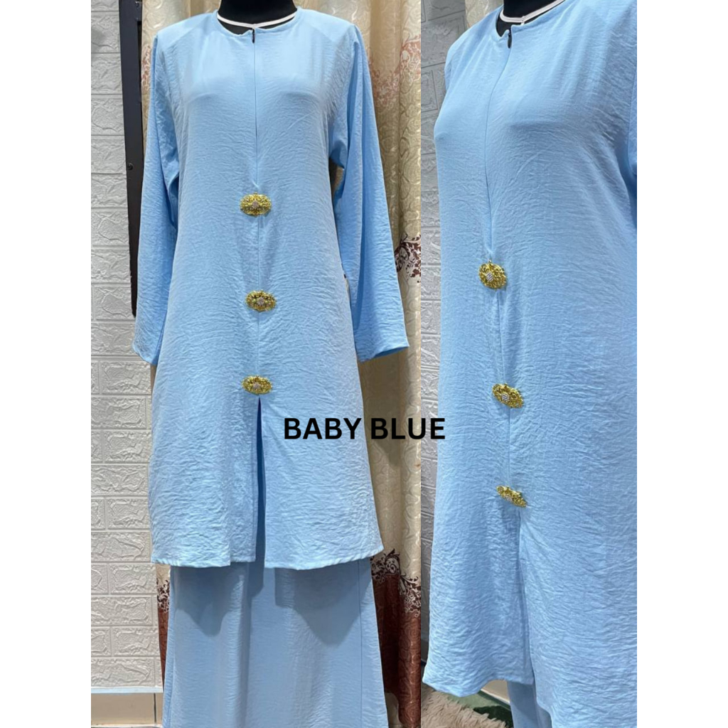 💥 READY STOCK! FREE DOKOH!!KEBAYA DANG SURIA MATERIAL CEYFLOW XPERLU ...