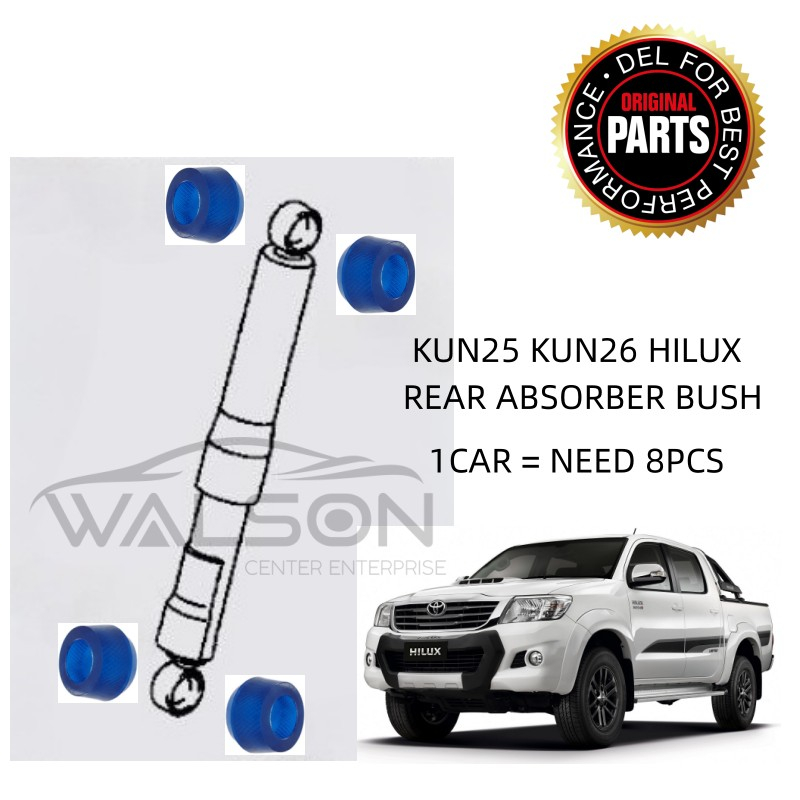 Quality Toyota Hilux Vigo KUN25 KUN26 Innova TGN40 Rear Absorber Bush ...