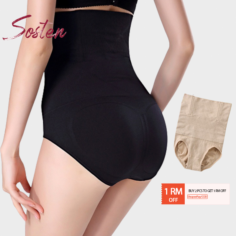 【READY STOCK】ST018 XS-4XL Japan Honeycomb Warm Palace seamless Shaper women Slimming Tummy ...
