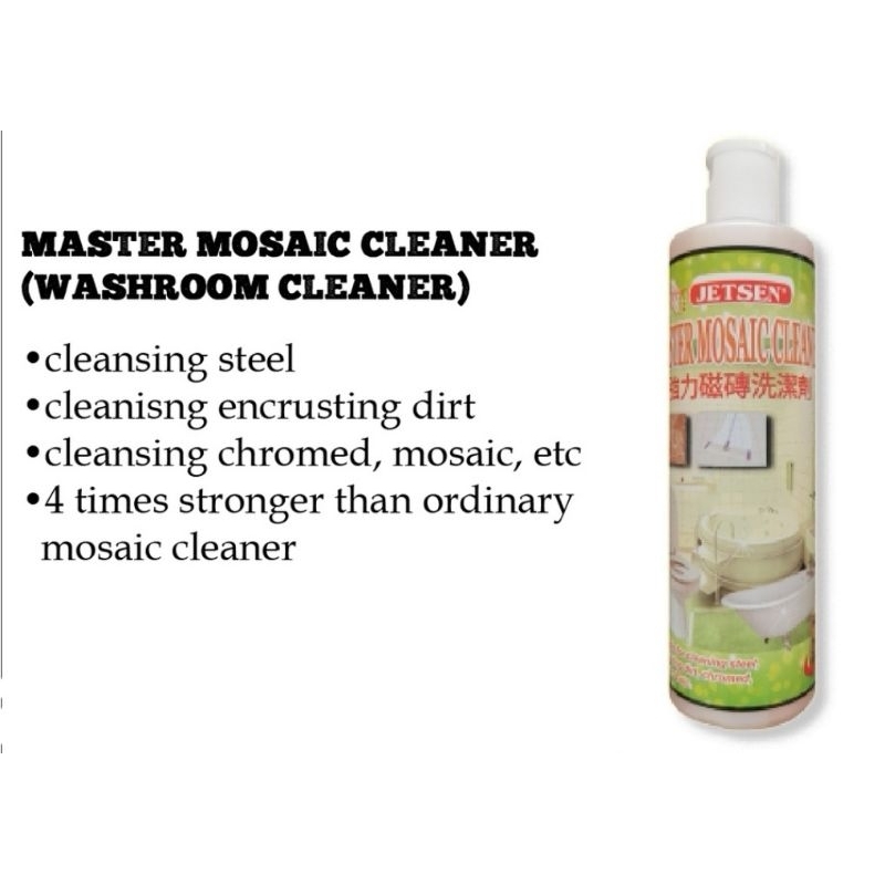 Master Mosaic Cleaner 400ml Jetsen | Shopee Malaysia