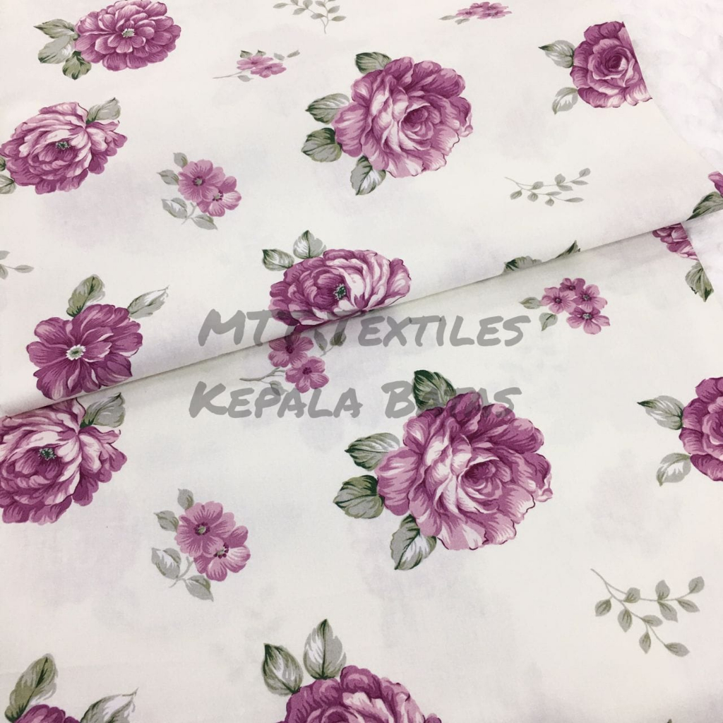 Twill Cotton 60" / Comb Cotton 60'' /Kain Cotton Bidang60'''/CORAK ...