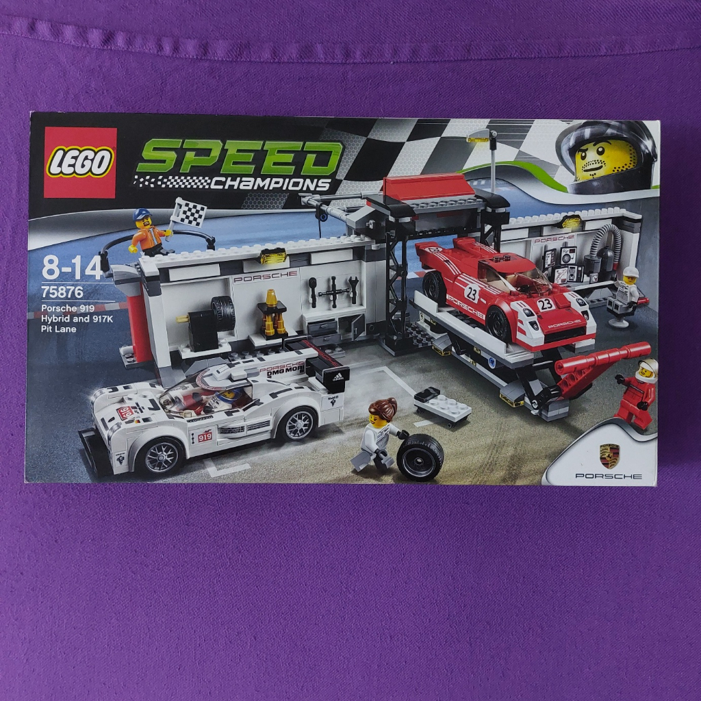 Lego Speed Champion 75876 Porsche 919 Hybrid and 917K Pit Lane (NEW ...