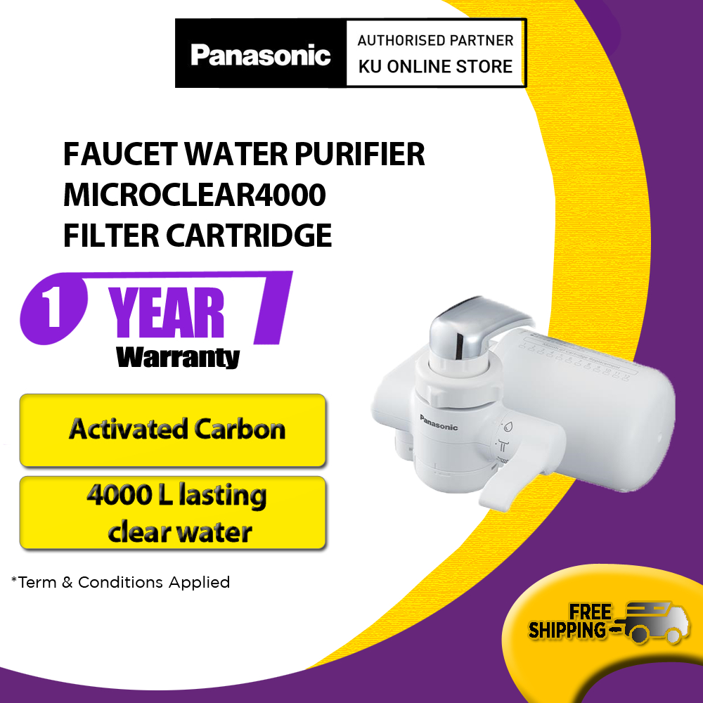 PANASONIC TK-CJ300 FAUCET WATER PURIFIER MICROCLEAR4000 FILTER ...