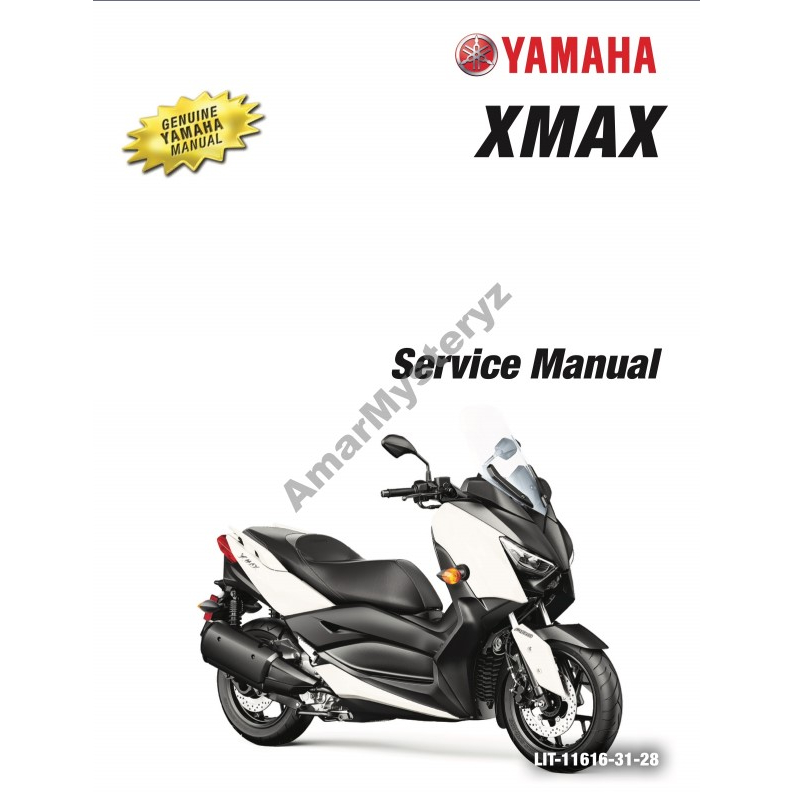 Yamaha XMAX 300 X-MAX 300 2018 - 2022 Workshop Repair Service Manual ...