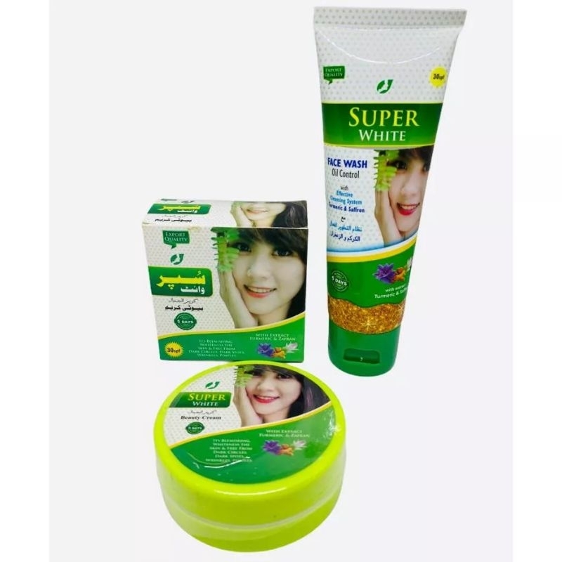 super white beauty cream set 3 in 1 Ready New Stock 100 % original from ...