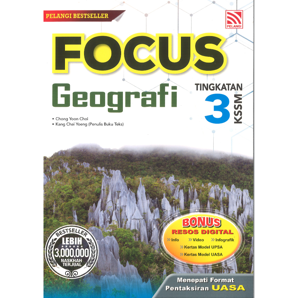 FOCUS GEOGRAFI TINGKATAN 3 KSSM | Shopee Malaysia
