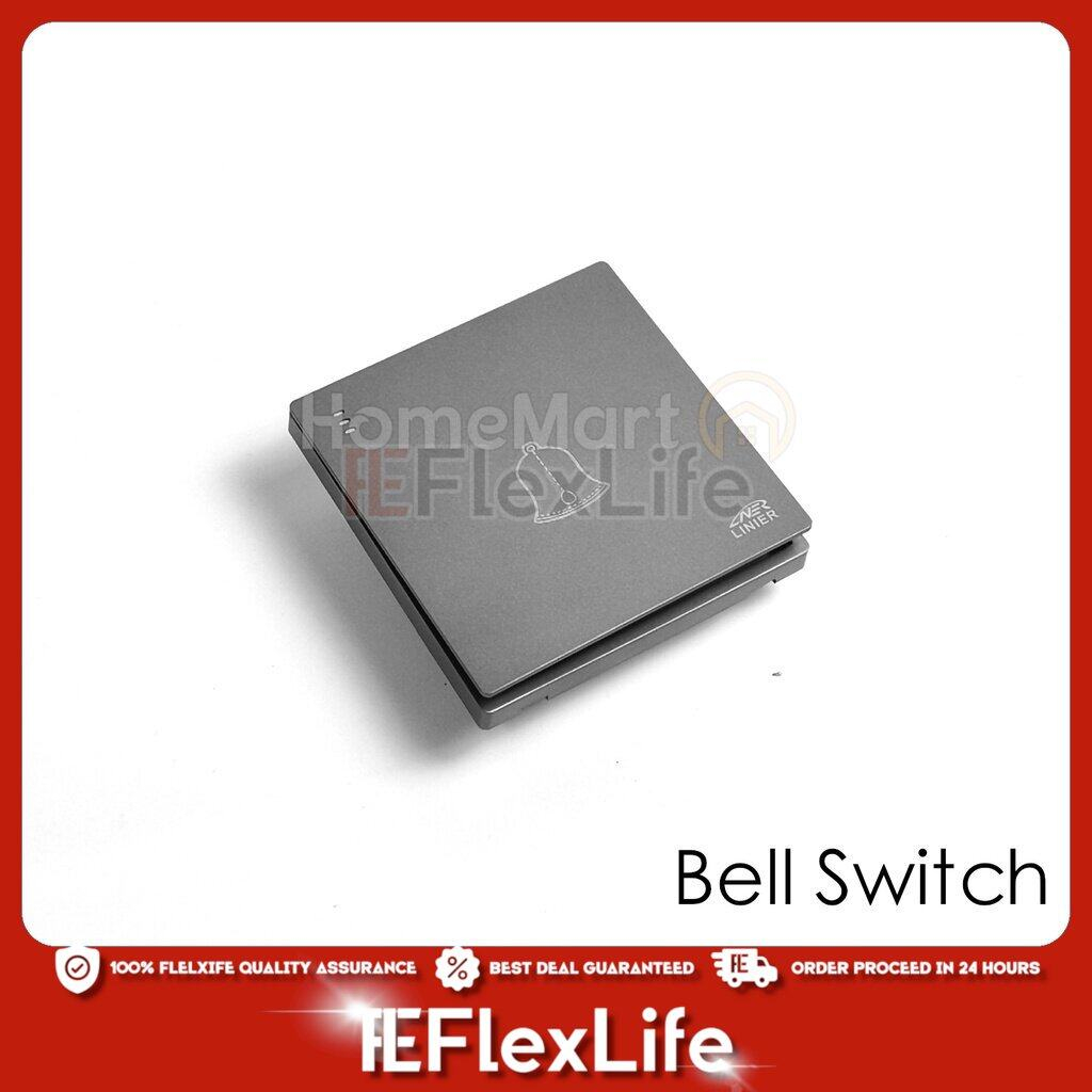 【LINIER ULTRA SLIM】 Switch Socket Modern Wall Switches SPACE GREY 13A ...