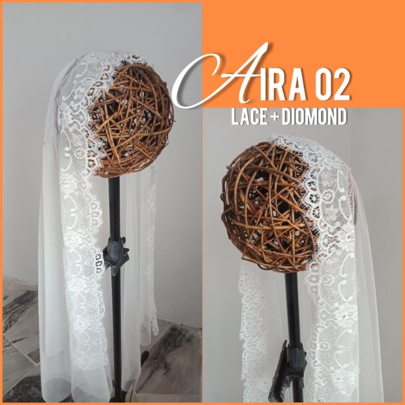 VEIL LACE,VEIL PENGANTIN,VEIL NIKAH MURAH,VEIL LABUH(NEW) | Shopee Malaysia