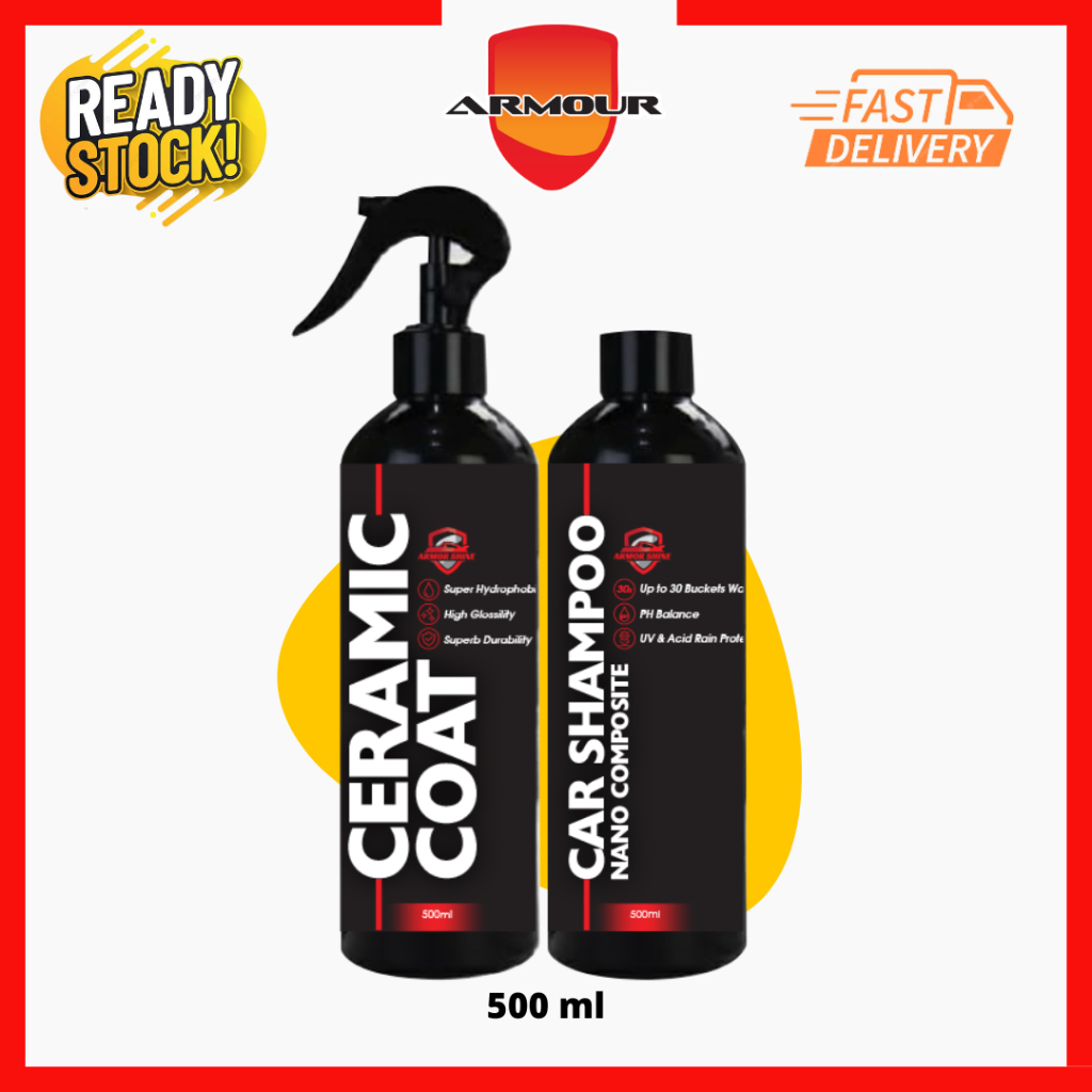 【PROMO JUN】Armour Shine Ceramic Coating Car Coating Quick Coating Spray ...