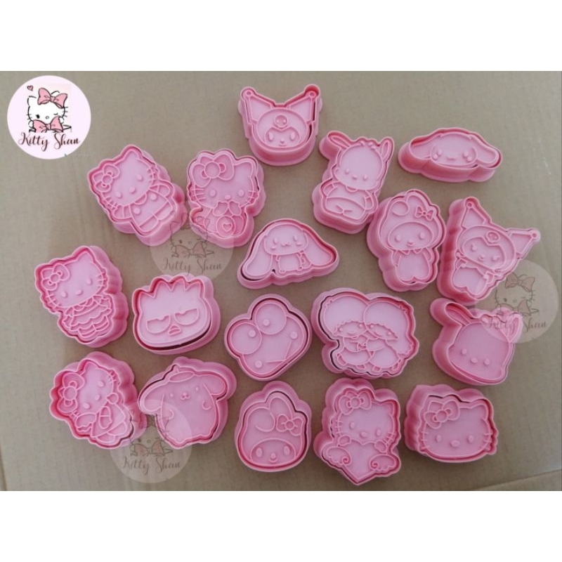 1pc Sanrio Cookies Cutter Acuan Biskut Biscuit Hello Kitty Melody ...