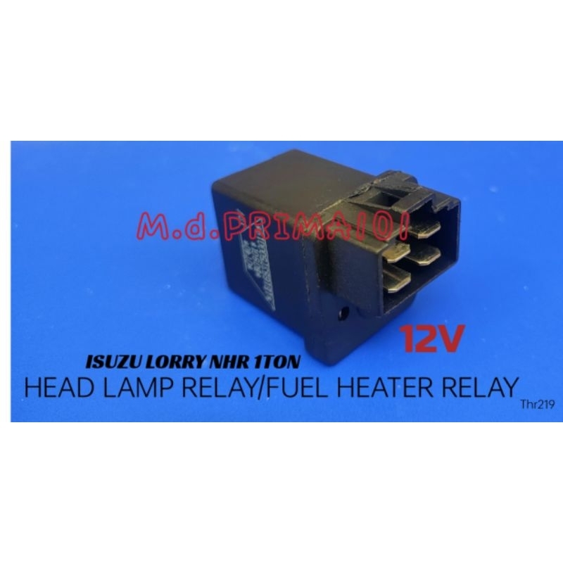 ISUZU LORRY NHR 1TON HEAD LAMP RELAY/FUEL HEATER RELAY | Shopee Malaysia