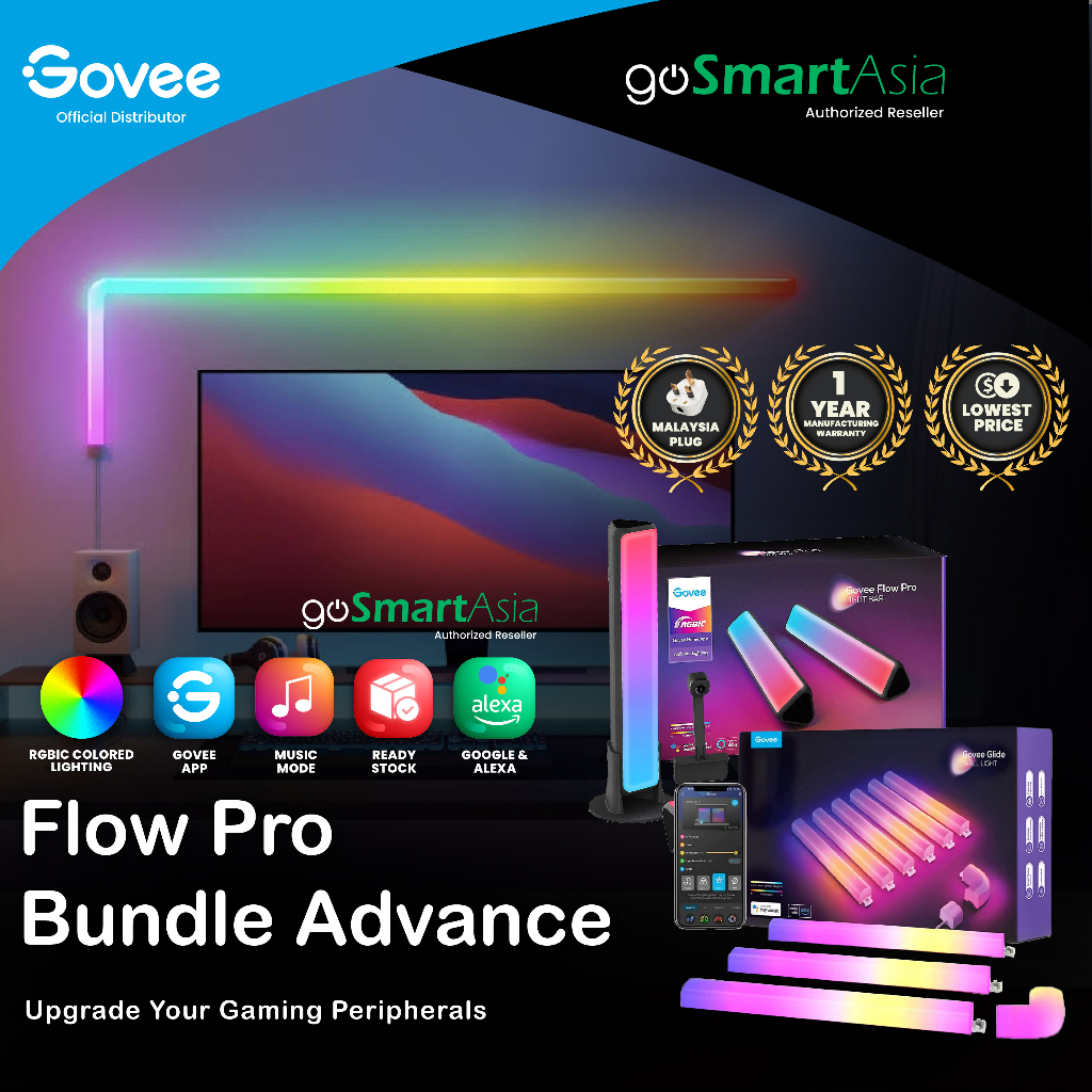 goSmart Asia Govee Flow Pro Bundle Advance - Govee Dreamview Flow Pro ...