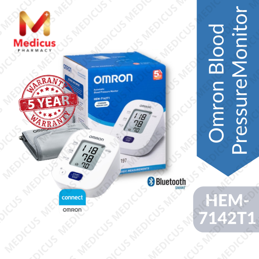 [M Size Cuff] Omron Automatic Blood Pressure Monitor HEM-7142T2 ...