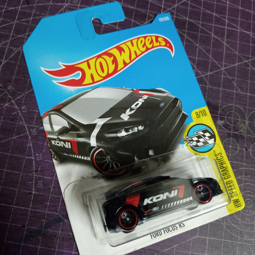 Hot Wheels - Ford Focus RS Black (Koni Livery) Hotwheels | Shopee Malaysia