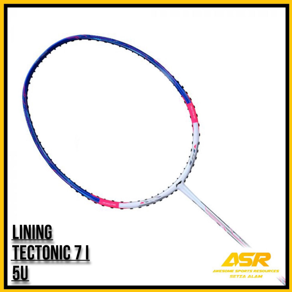 Li-Ning Badminton Racket Tectonic 7 Instinct ( Free Tali Li-Ning No.1 ...