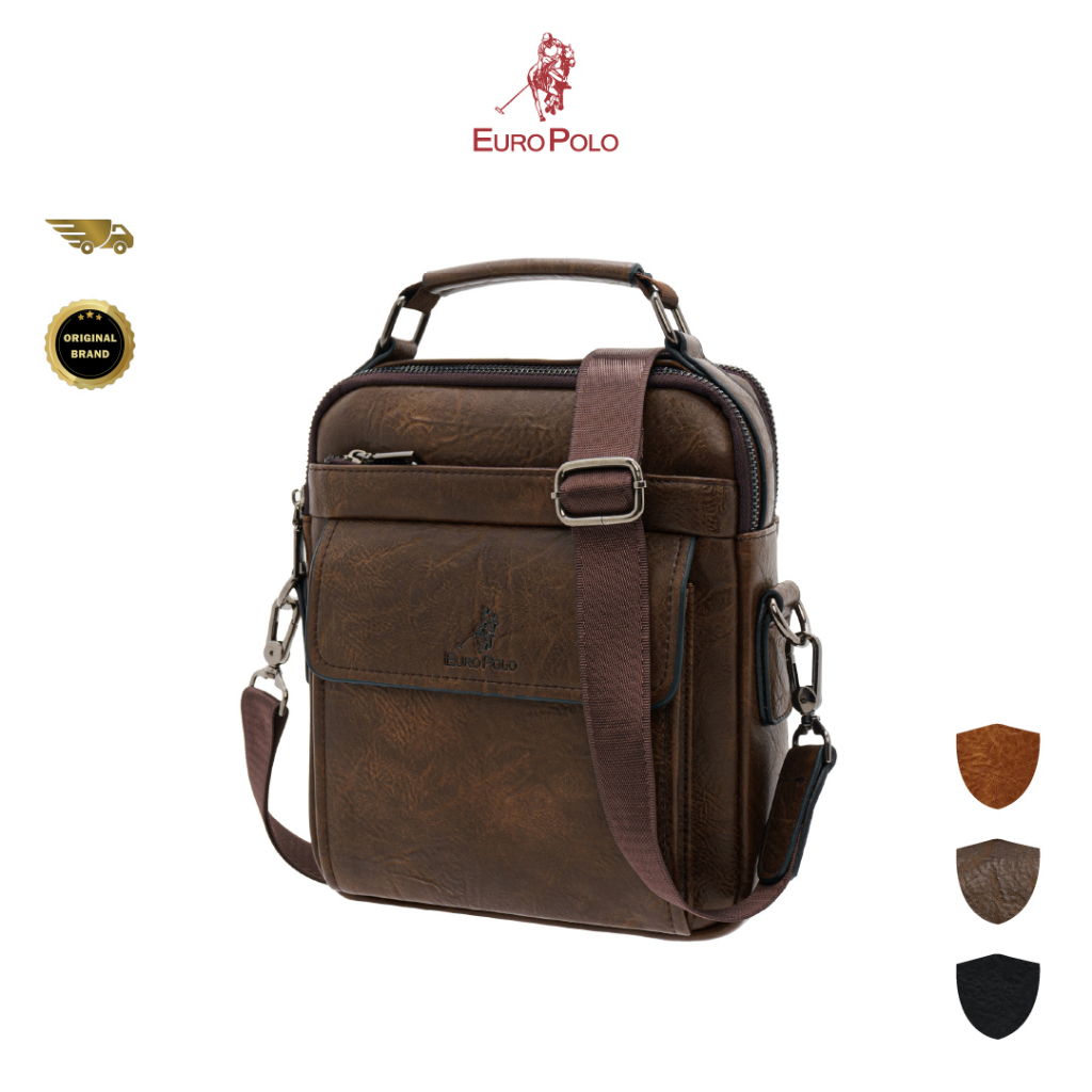 Euro Polo Casual Sling Bag Men Beg lelaki - EBA 30311 | Shopee Malaysia