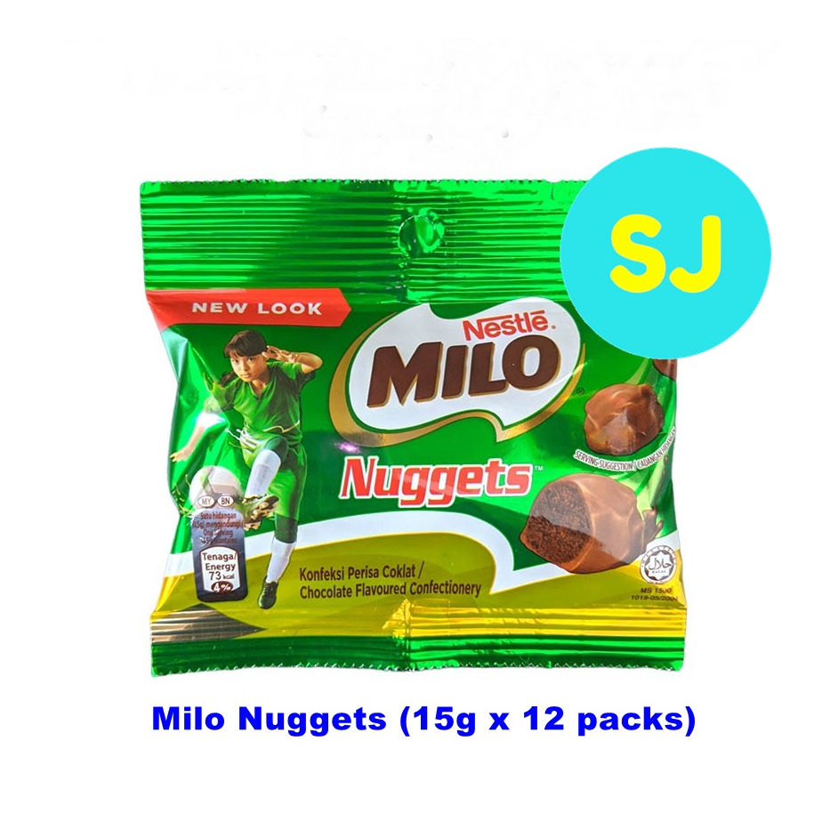 Nestle Milo Nuggets (15g x 12 Packs) Expiry July 2024 | Shopee Malaysia