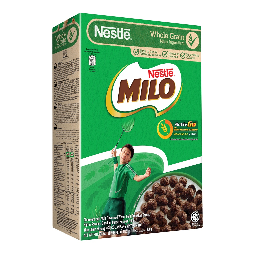 Nestle Cereal Milo Breakfast Cereal Crunch 330g | Shopee Malaysia