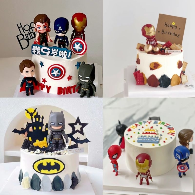 Avengers Cake Decoration Marvel Avengers Hero Cake Topper Iron Man ...