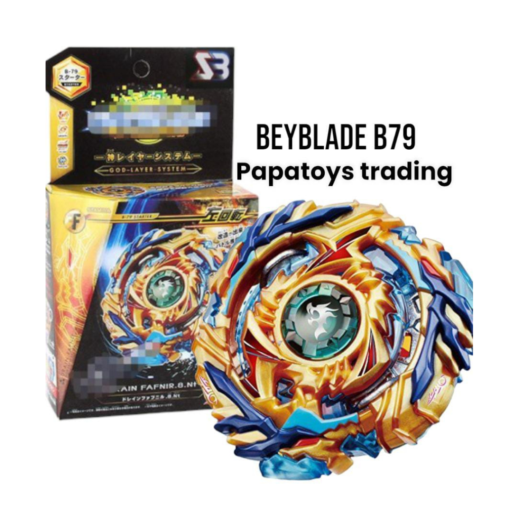 Beyblade Burst B-79 Starter Drain Fafnir B79 with Launcher N | Shopee ...