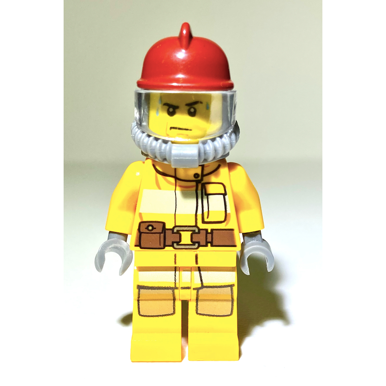 Lego Minifigures City Fireman cty0301 | Shopee Malaysia