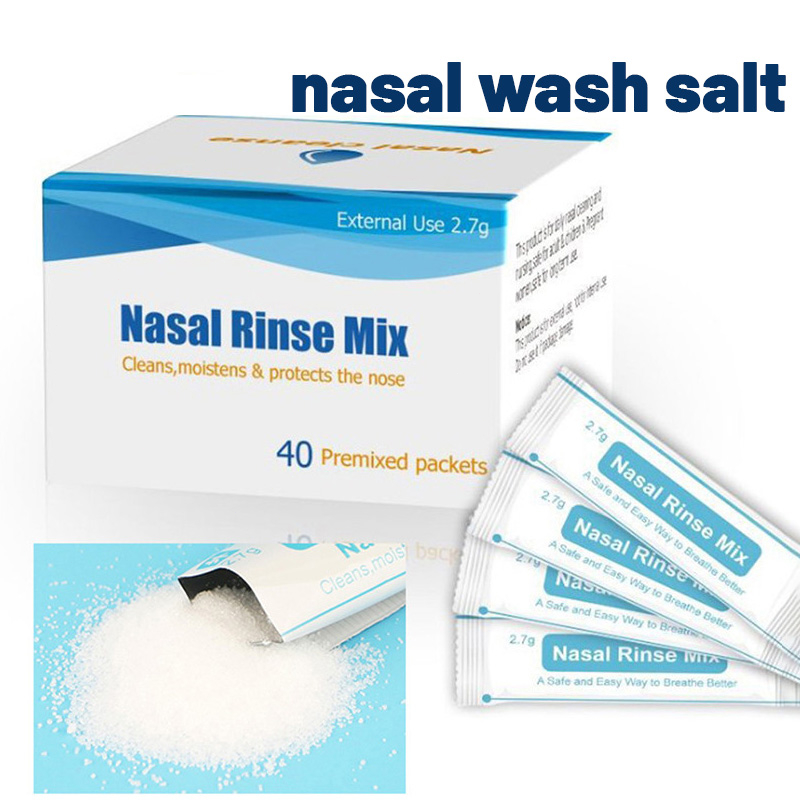 Nose Wash Salt 2.7g Allergic Rhinitis Clean Adult Children Medical ...