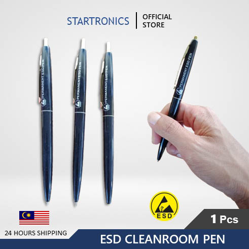 ESD Cleanroom Black Blue Red Pen | Shopee Malaysia