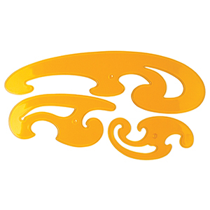 French Curve In Engineering Drawing Technical Drawing Tool Burmester ...