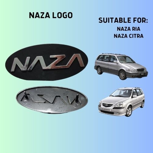 🔥 CLEAR STOCK! 🔥 LOGO NAZA EMBLEM GRILLE | Shopee Malaysia