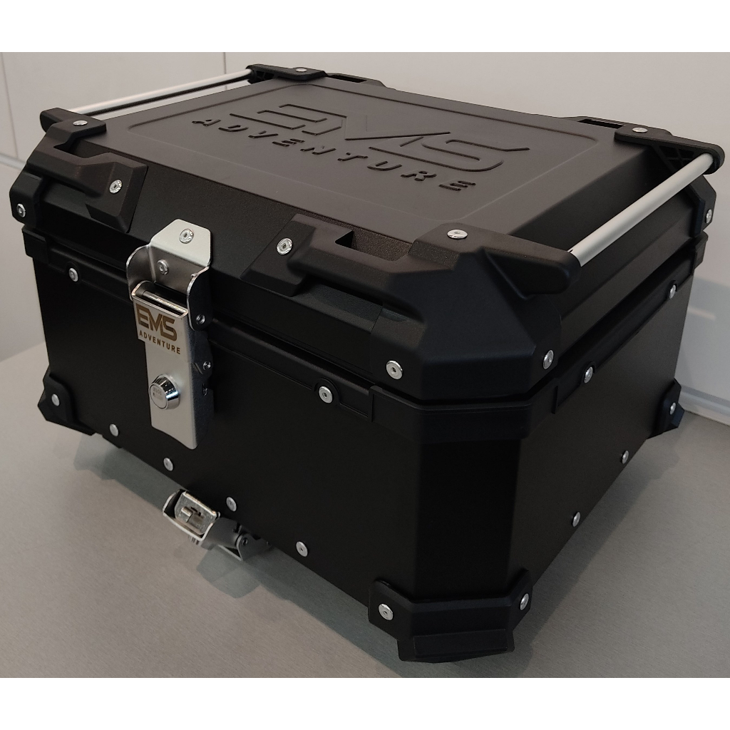 EMS ALUMINIUM TOP BOX (BLACK/SILVER) - 28L/32L/45L | Shopee Malaysia
