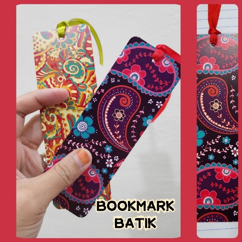 Book Mark Batik Penanda Buku Batik | Shopee Malaysia