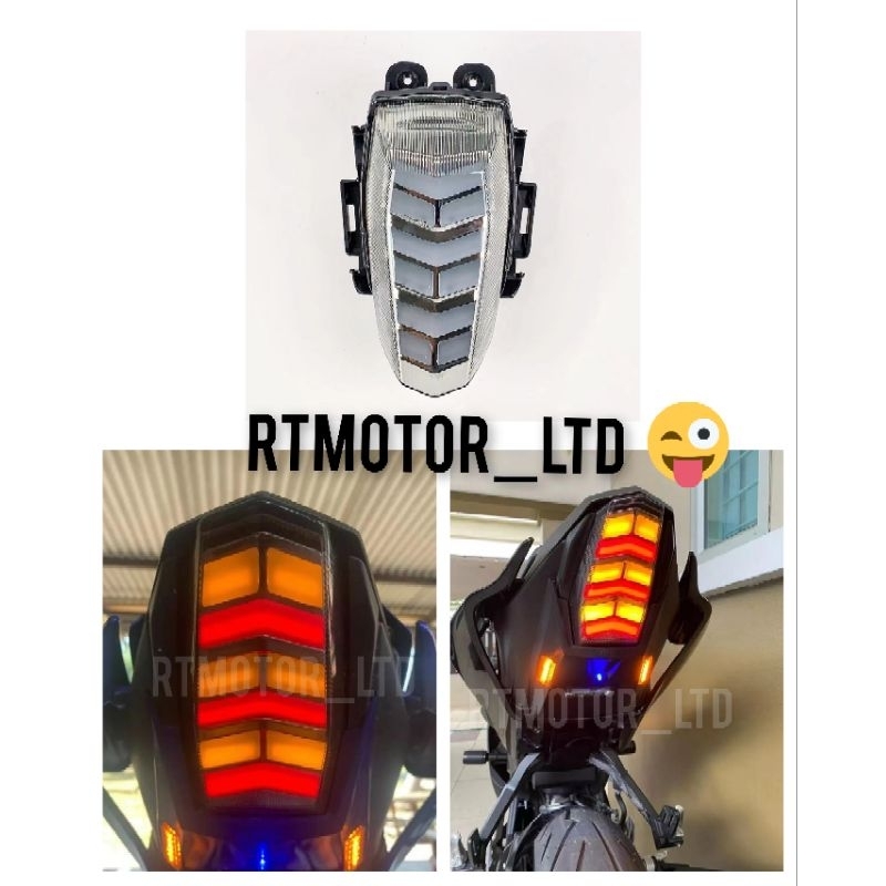YAMAHA R15 V3 R15M V4 INTEGRATED REAR TAILLIGHT LED TAIL LAMP LED WITH ...