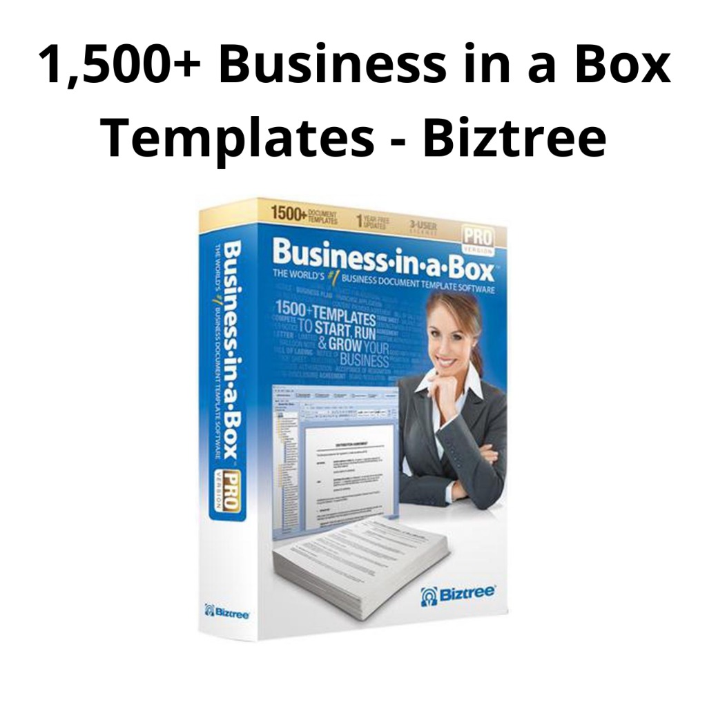 Get 1,500+ Business in a Box Templates - Biztree | Shopee Malaysia
