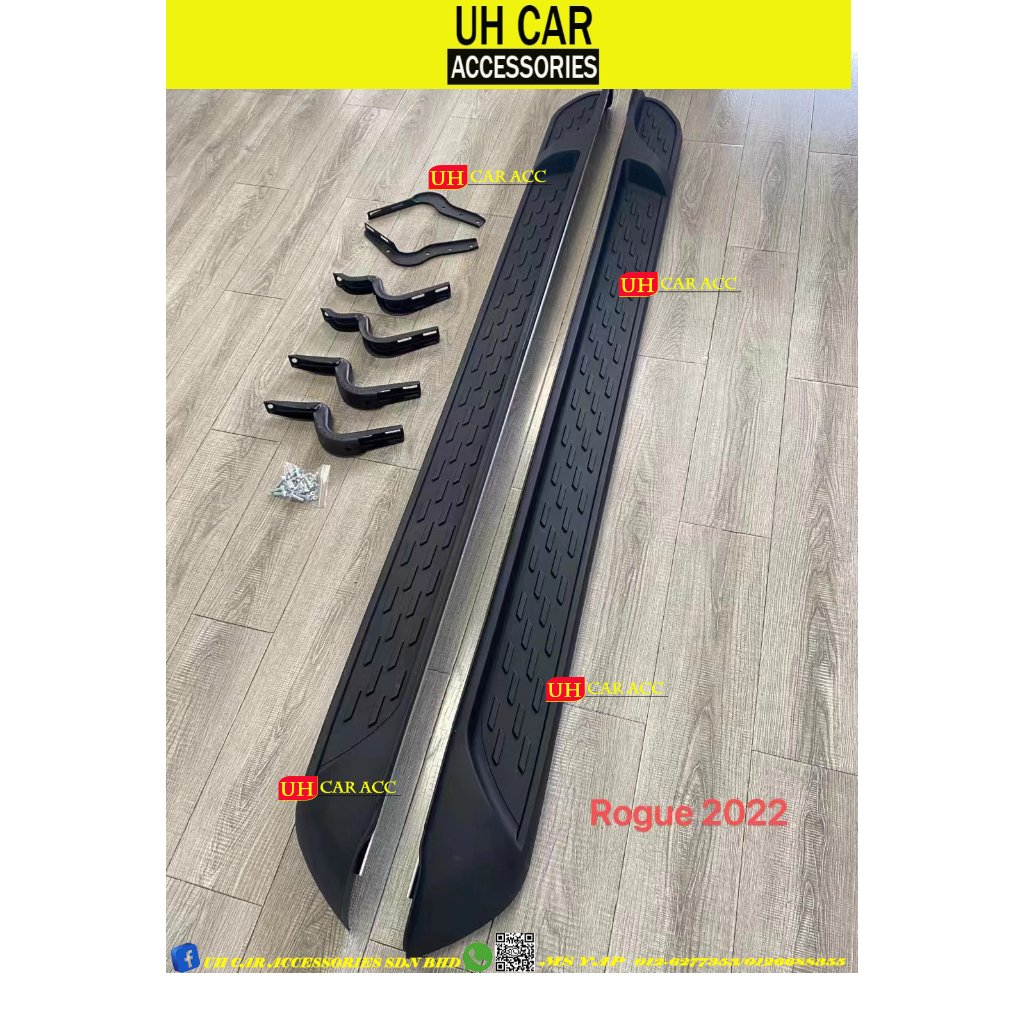 TOYOTA HILUX REVO ROCCO ROGUE OEM SIDE DOOR STEP RUNING BOARD | Shopee ...