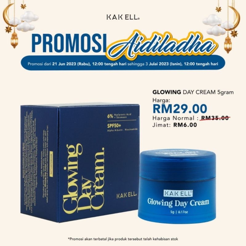 KAK ELL GLOWING DAY CREAM | Shopee Malaysia