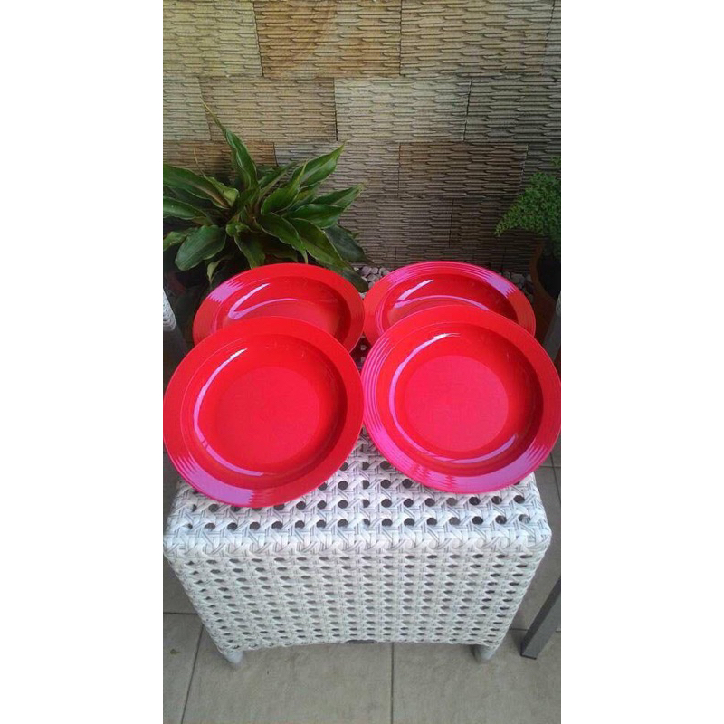 tupperware deep plate (1 set 4 pcs) | Shopee Malaysia