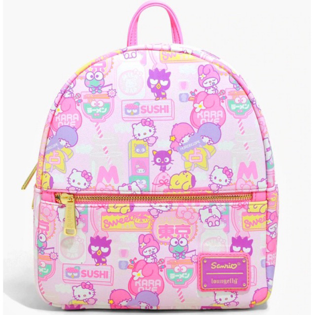 Limited Edition USA Sanrio Loungefly Hello Kitty Kawaii Convertible ...