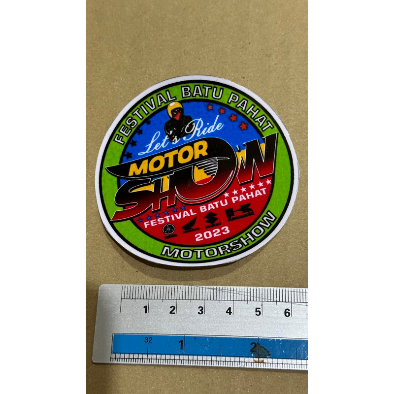 Sticker motorshow festival batu pahat | Shopee Malaysia