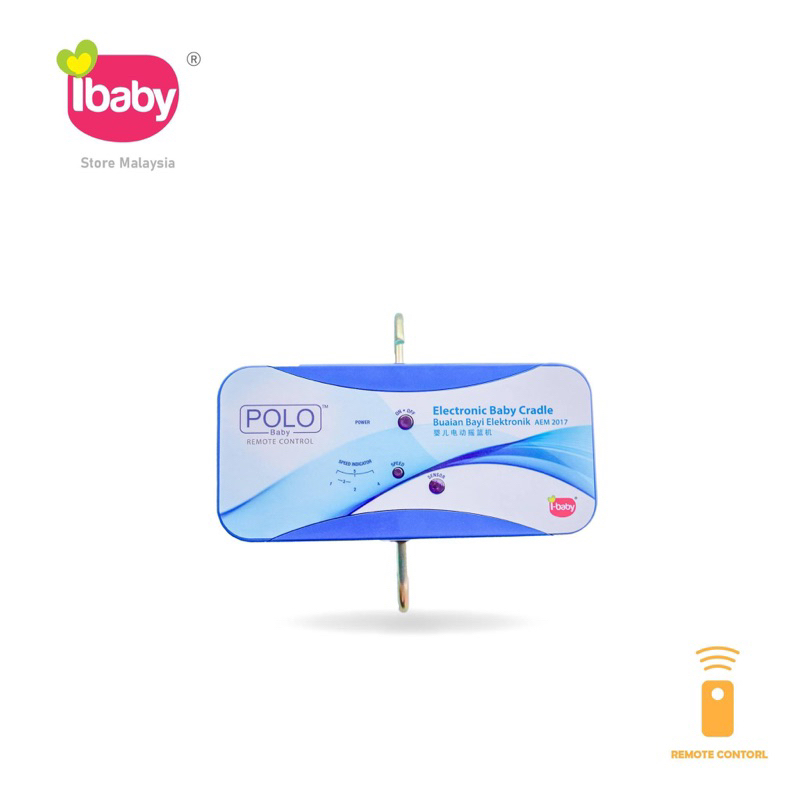 *READY STOCK* POLO ELECTRIC BABY CRADLE WITH REMOTE CONTROL / BABY ...