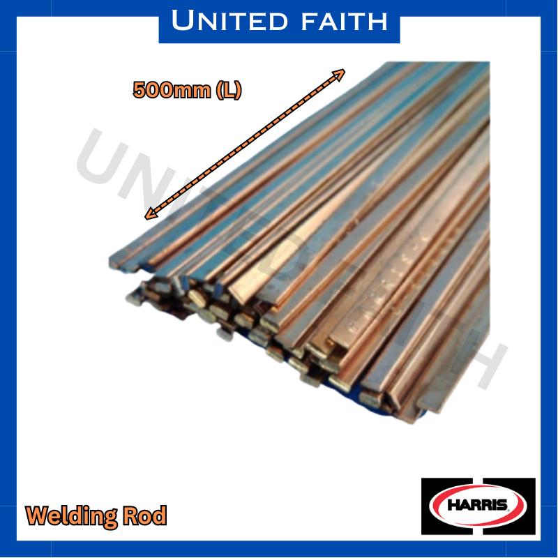 HARRIS COPPER BRAZING ALLOY ROB / COPPER ROD / WELDING ROD / SILVER ROD ...