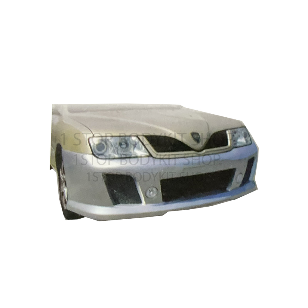 PROTON WAJA PROMOTE FRONT BUMPER (PU GETAH ) SKIRT LIP BODYKIT | Shopee ...