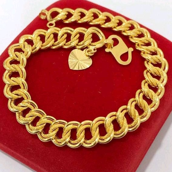 Gelang tangan coco dewasa emas 916 tulen | Shopee Malaysia
