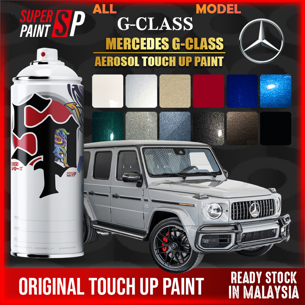 MERCEDES G-CLASS 】Touch Up Paint All Colours Aerosol Spray Can DIY Cat ...