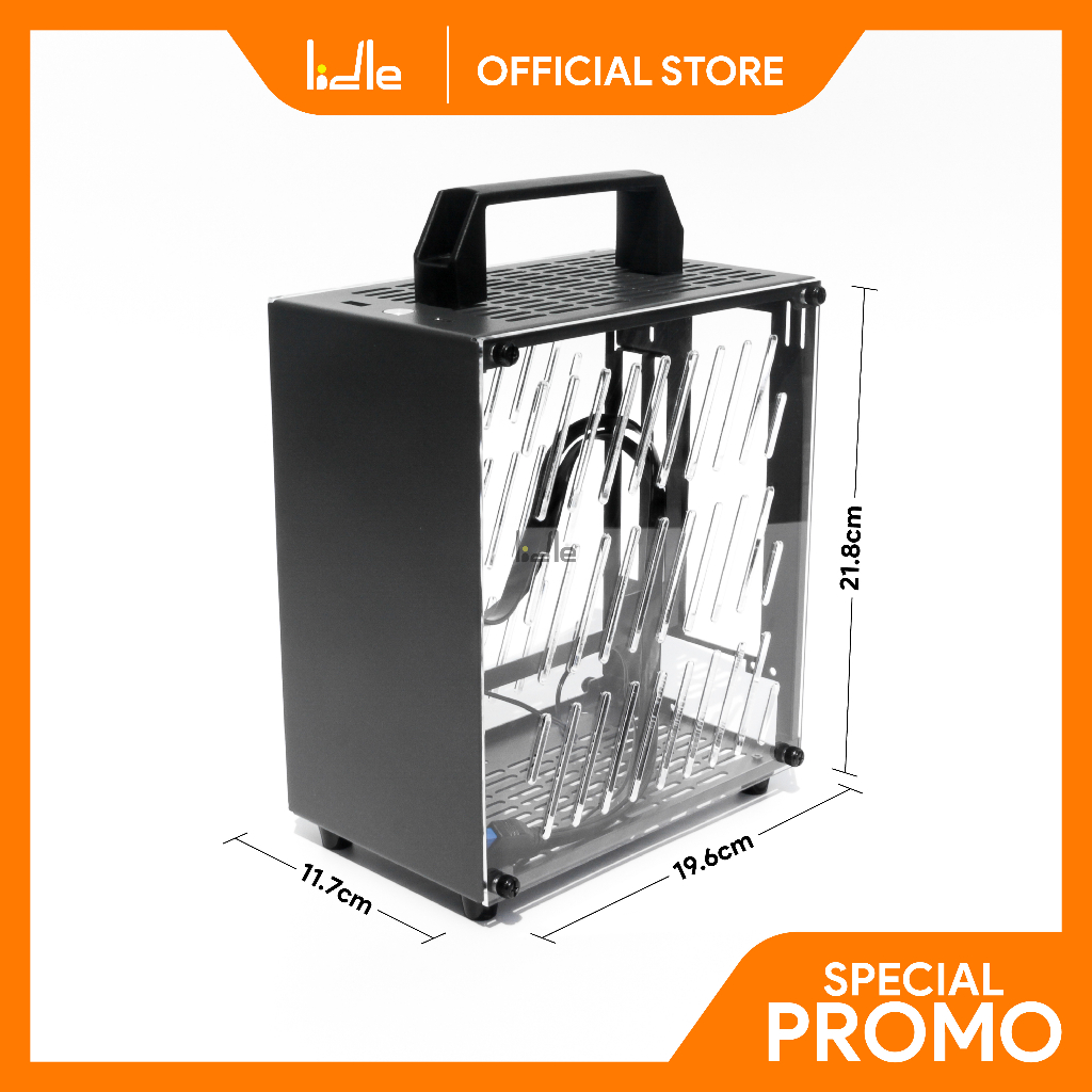 [SPECIAL PROMO | NEW LOOK | READY STOCK!!!] K39 VERSION 2 | ITX CASE ...