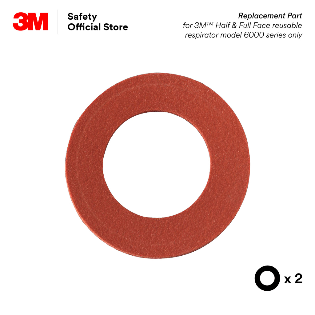 3M™ 6895 Inhalation Port Gasket for 3M™ 6200/ 6800 [1 Pair/Packet] RR ...
